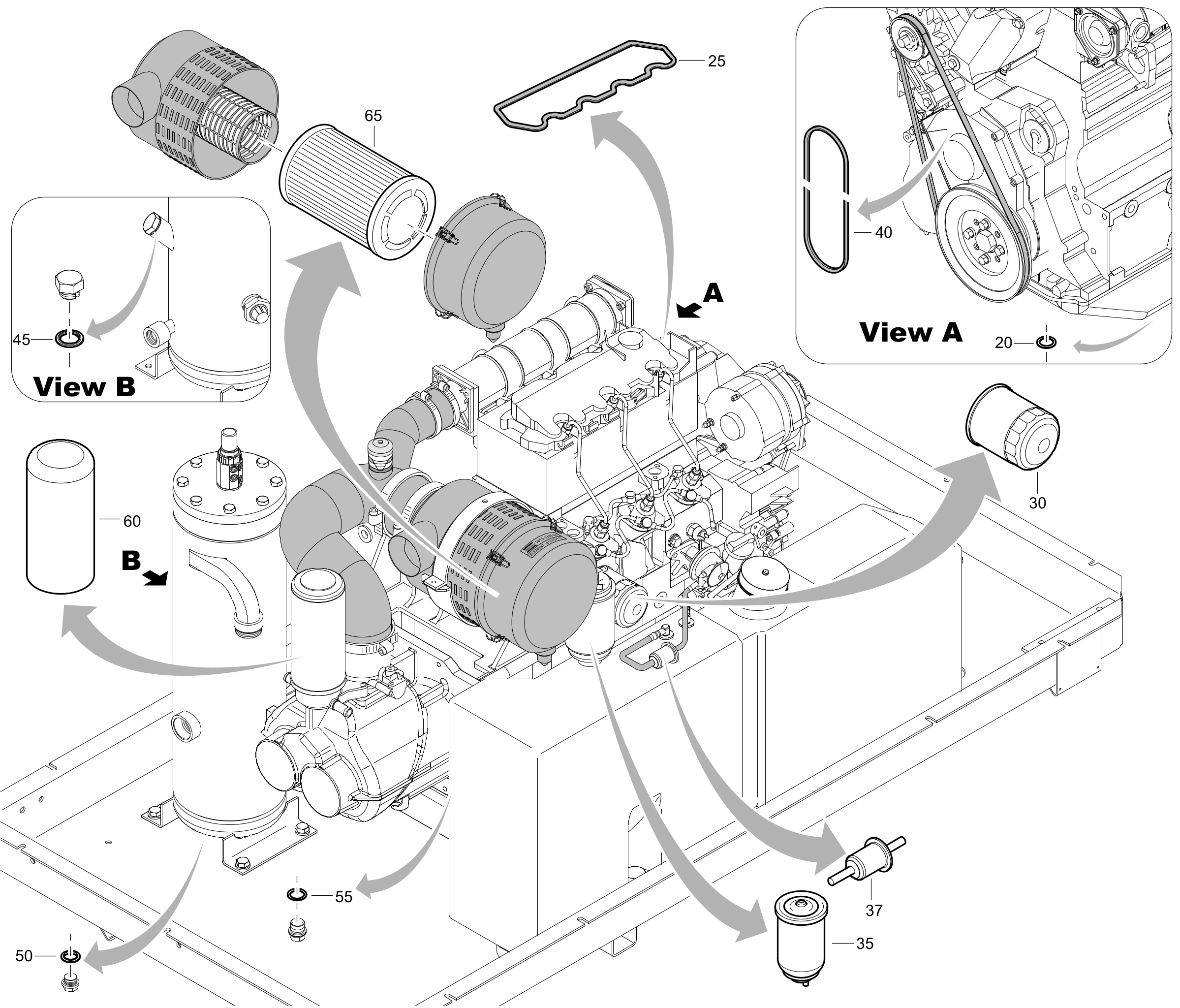 2912439306 SERVICE PAK 97 YEARLY - Parts Online