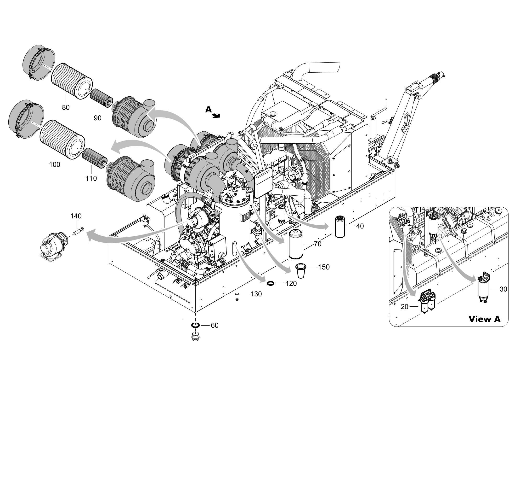 3002607253 SERVICE PAK 1000H HP - Parts Online